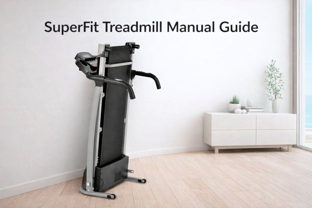 SuperFit Treadmill Manual Guide – Setup, Lubrication & App